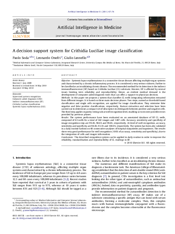 (PDF) The classification of Crithidia luciliae immunofluorescence test ...