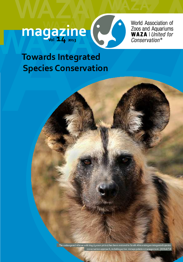 (PDF) WAZA Magazine 14: Towards Integrated Species Conservation