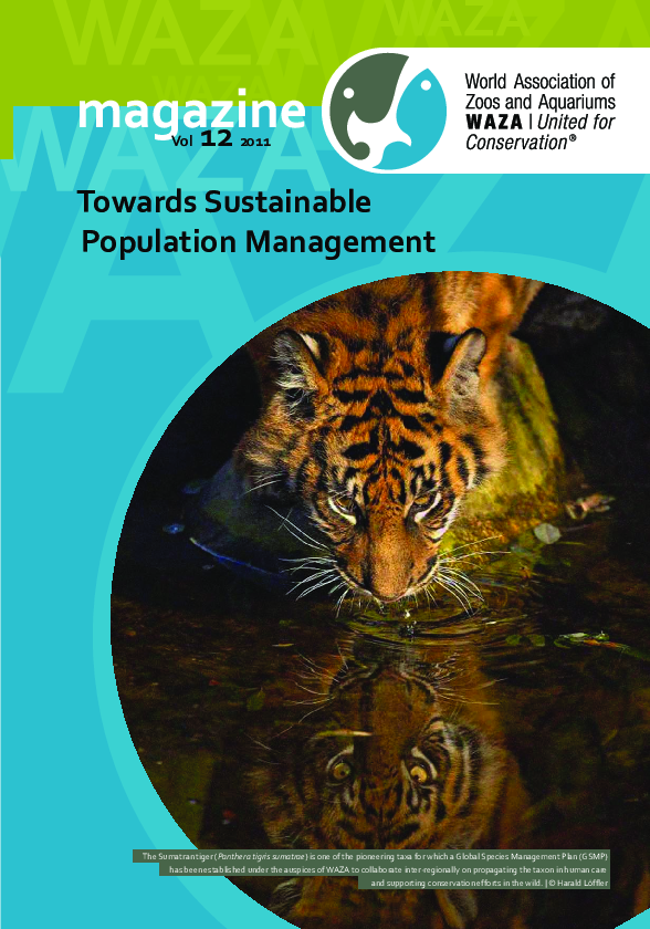 (PDF) WAZA Magazine 12: Towards Sustainable Population Management