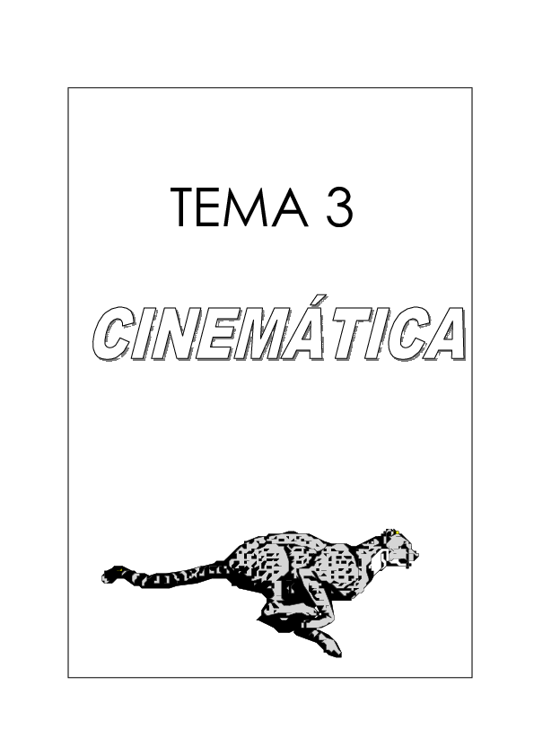 (PDF) Tema 3 cinematica