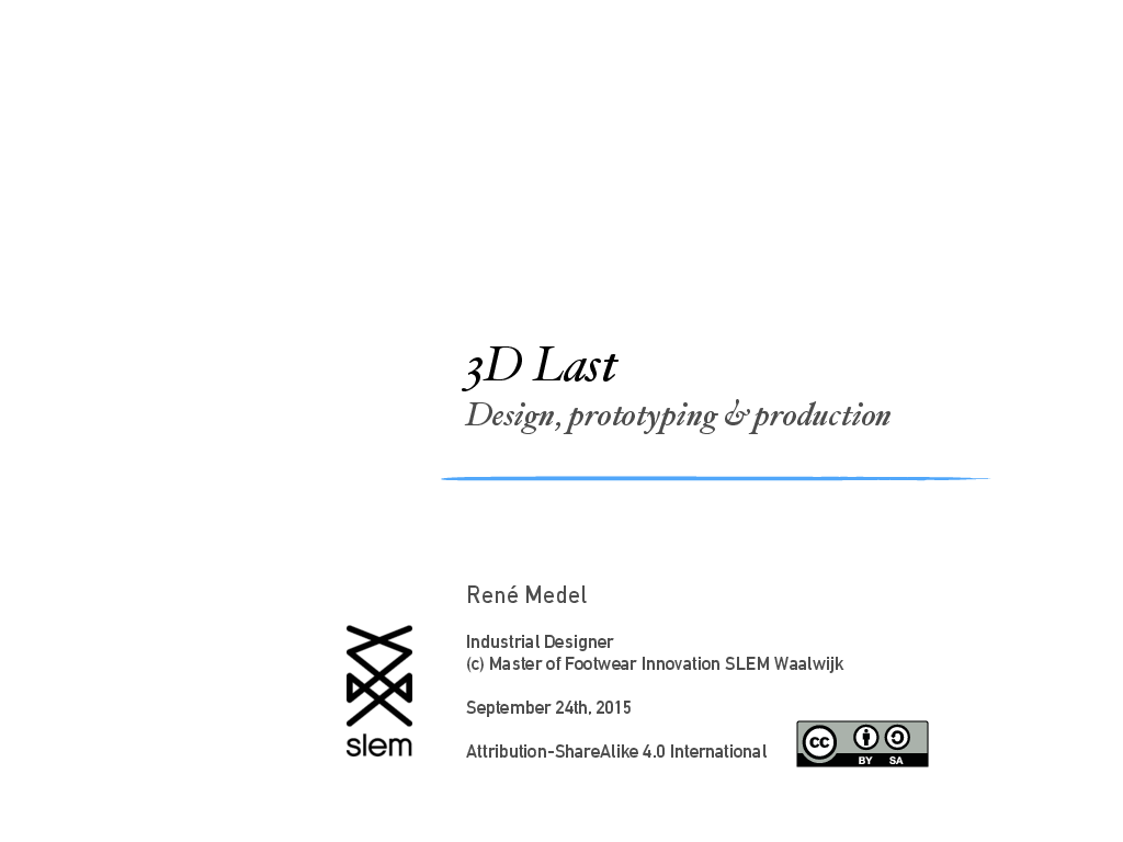 (PDF) 3D Last: Design, prototyping & production
