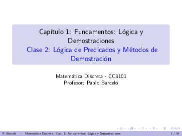 (PDF) Matemática Discreta: lógica y métodos de demostración