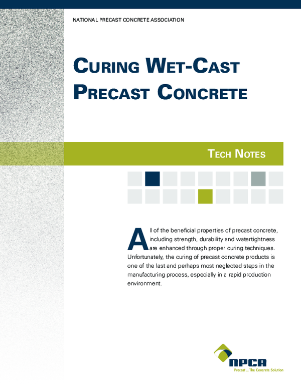 (PDF) Curing Wet-Cast PreCast ConCrete