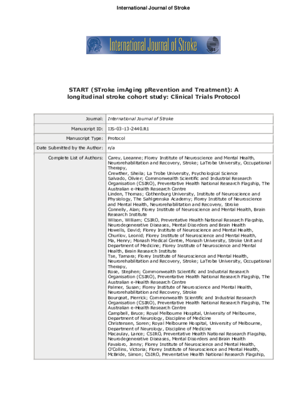 clinical trial protocol manuscript