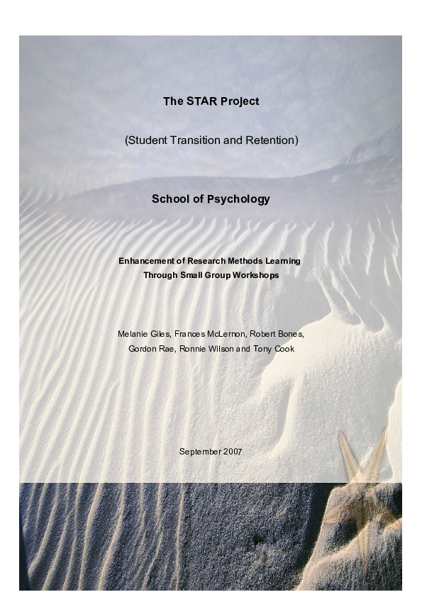 (DOC) The STAR Project