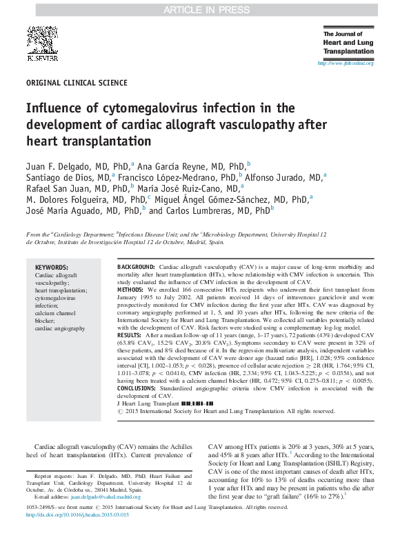 (PDF) 11 Coronary Angioplasty/Stents for Cardiac Allograft Vasculopathy ...