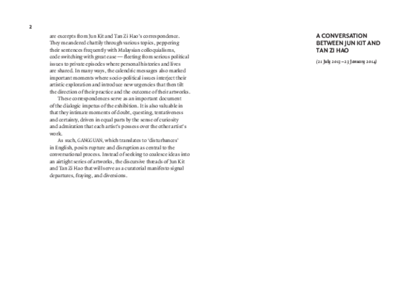 (PDF) A Conversation Between Jun Kit and Tan Zi Hao