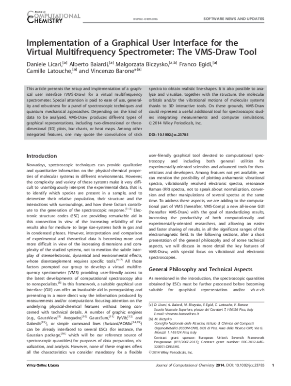 (PDF) Implementation of a graphical user interface for the virtual ...