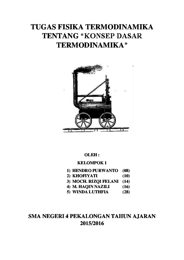 (PDF) KONSEP DASAR TERMODINAMIKA