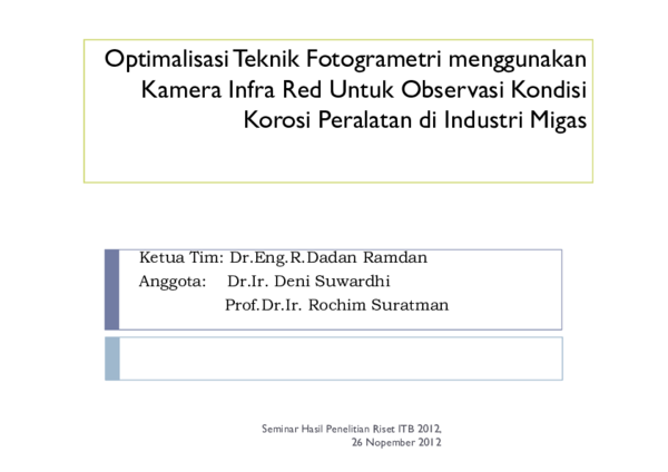 (PDF) Optimalisasi Teknik Fotogrametri menggunakan Kamera Infra Red ...