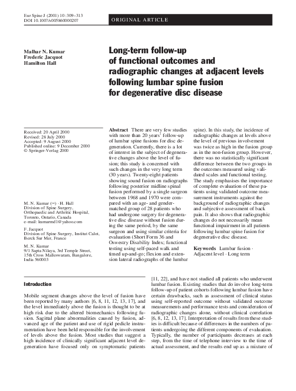 (PDF) A new classification system for degenerative disc disease of the ...