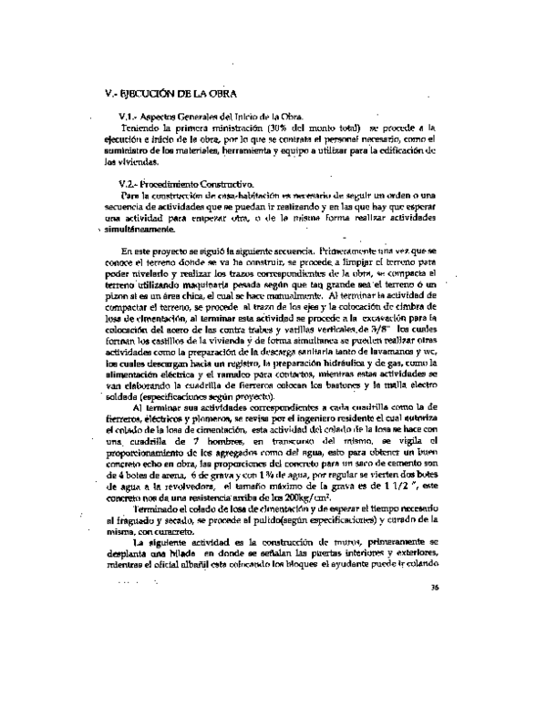 (PDF) Proceso constructivo de una casa