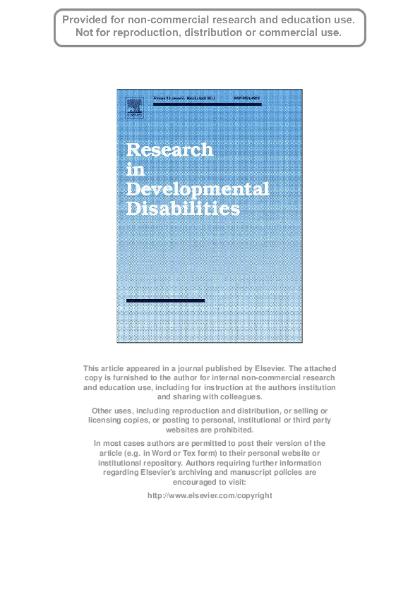 (PDF) Physical fitness profile in adults with intellectual disabilities ...
