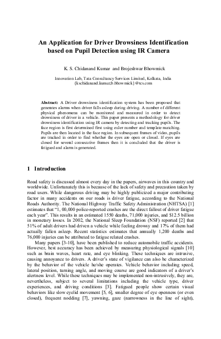 (PDF) An Application for Driver Drowsiness Identification based on ...