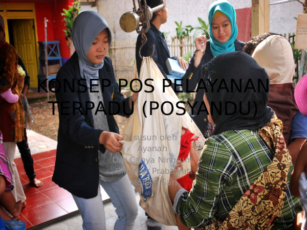 (PPT) KONSEP POS PELAYANAN TERPADU POSYANDU