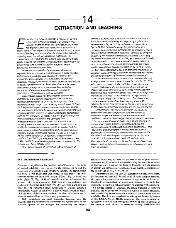 (PDF) Extraction and Leaching