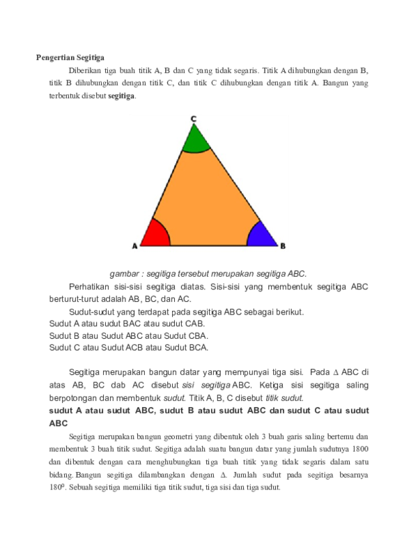 (DOC) Makalah Segitiga