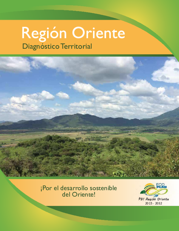 (PDF) Diagnostico Territorial Region Oriente