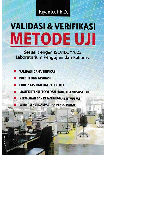 (PDF) validasi metode laboratorium