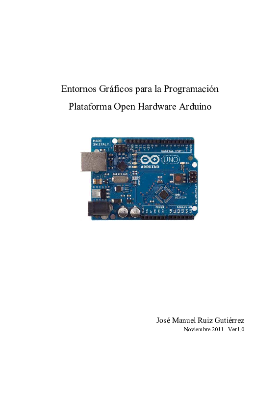 (PDF) Programacion Grafica de Arduino