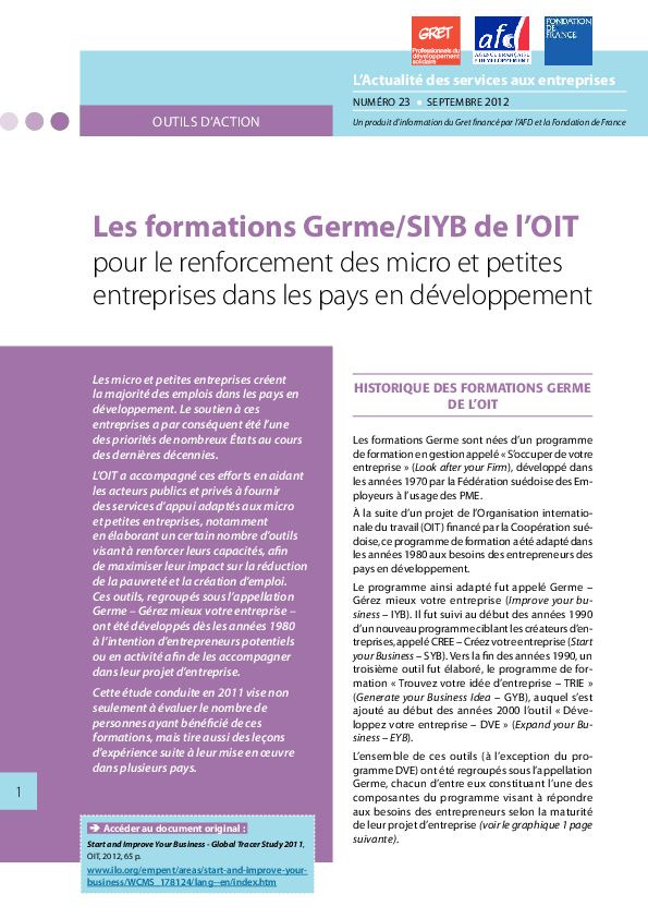 (PDF) IDÉES, CONCEPTS ET POLITIQUES L'Actualité des services aux ...