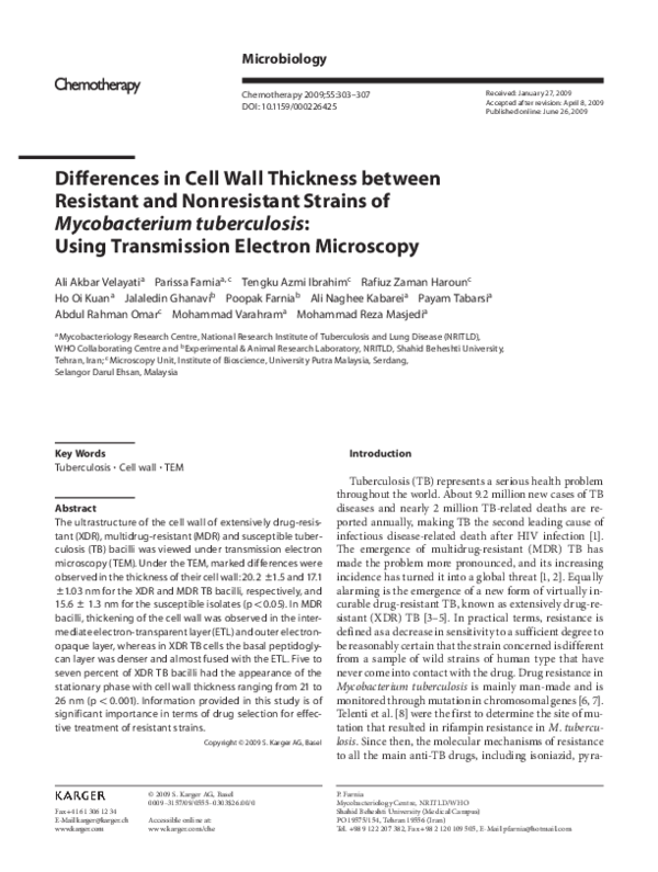 (PDF) Differences in Cell Wall Thickness between Resistant and ...