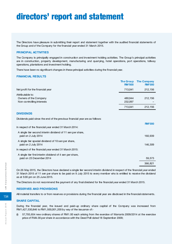 (PDF) directors' report and statement | Andy Law - Academia.edu