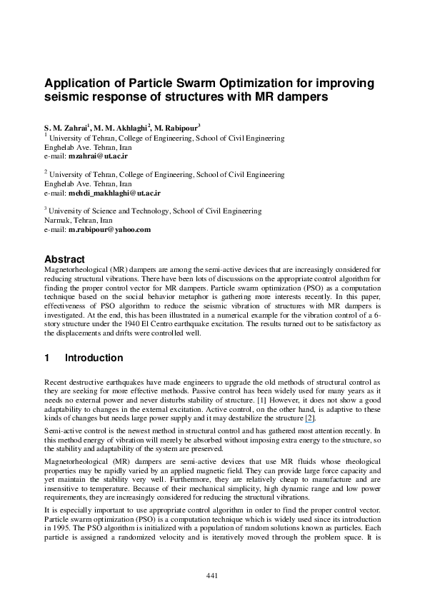 (PDF) Application of particle swarm optimization for distribution feeder reconfiguration ...