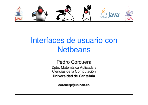 (PDF) Interfaces de usuario con Netbeans Netbeans