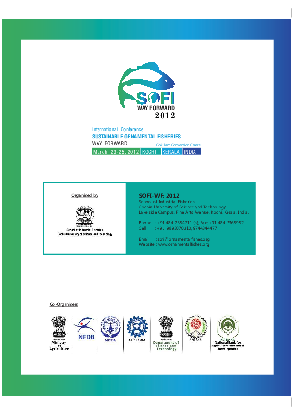 (PDF) SOFI-WAY FORWARD 2012