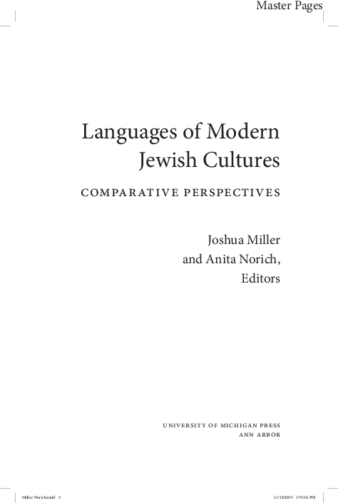 (PDF) Twenty-First-Century Talk on Judezmo on Ladinokomunita
