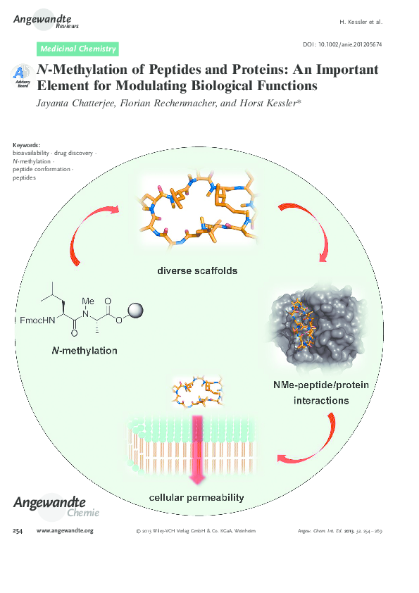 (PDF) N -Methylation of Peptides and Proteins: An Important Element for ...