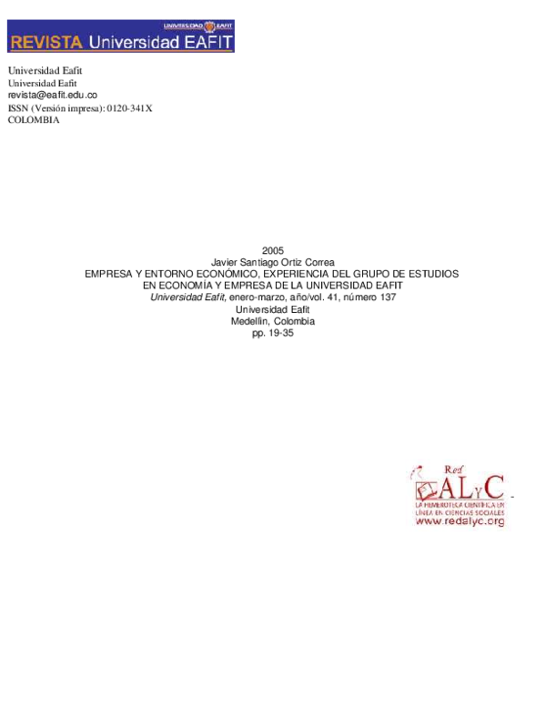 (PDF) Universidad Eafit
