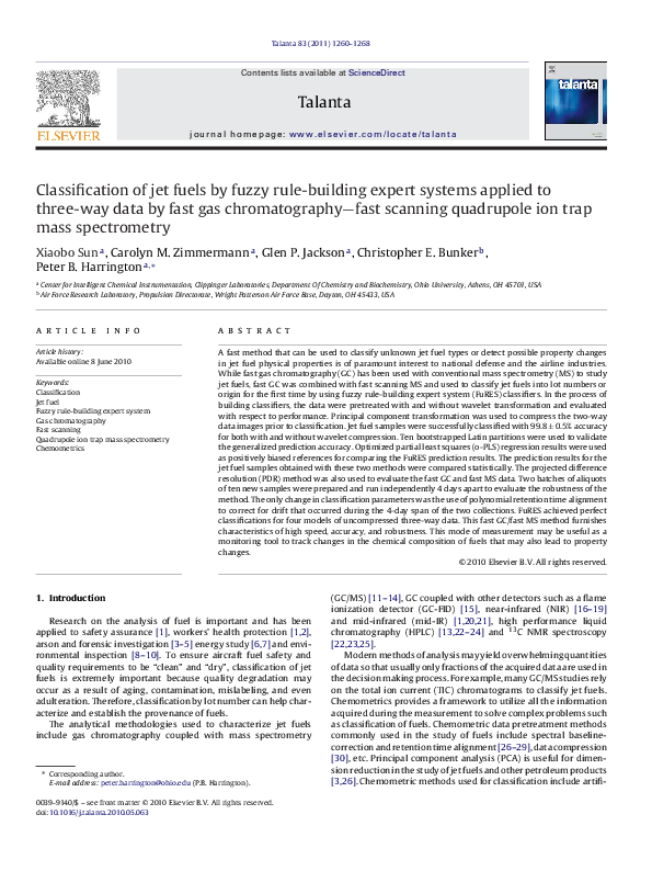 (PDF) Classification of jet fuels by fuzzy rule-building expert systems applied to three-way ...