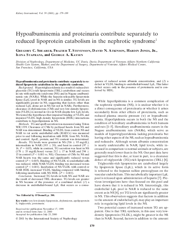 (PDF) Lipopheresis in the nephrotic syndrome | Masatoshi Mune ...