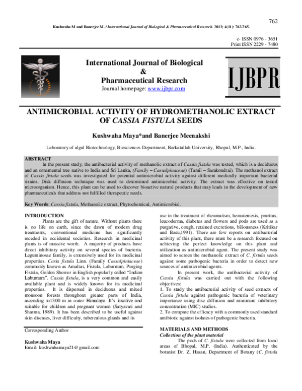 (PDF) International Journal of Biological & Pharmaceutical Research ...