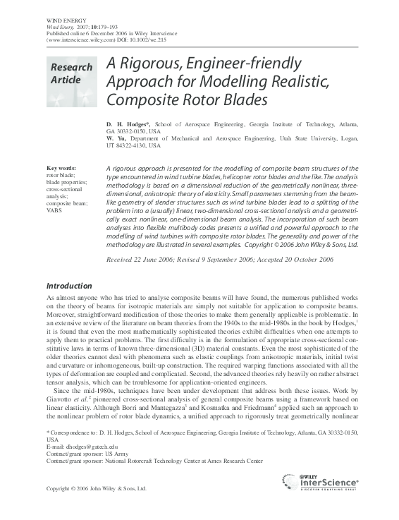(PDF) A rigorous, engineer-friendly approach for modelling realistic ...