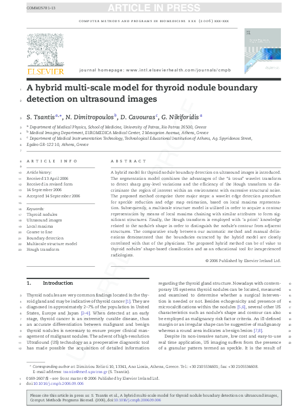 (PDF) A hybrid multi-scale model for thyroid nodule boundary detection ...
