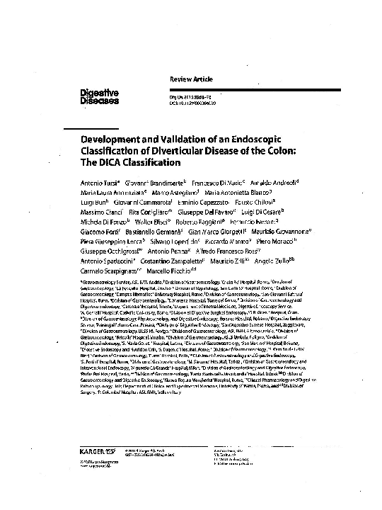 (PDF) Development and Validation of an Endoscopic Classification of ...