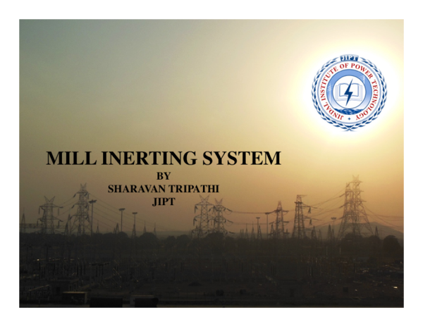 (PDF) MILL INERTING SYSTEM