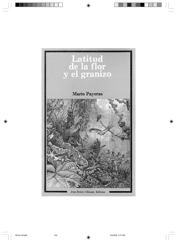 (PDF) "Tiempo, espacio e historia en "Latitud de la flor y el granizo ...