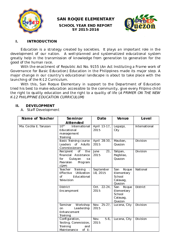 (DOC) Year end report 2015-