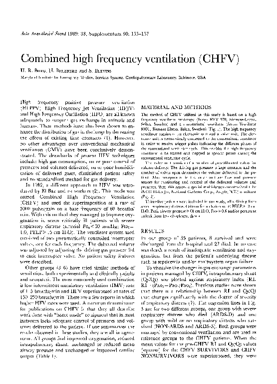(PDF) Combined high frequency ventilation (CHFV)