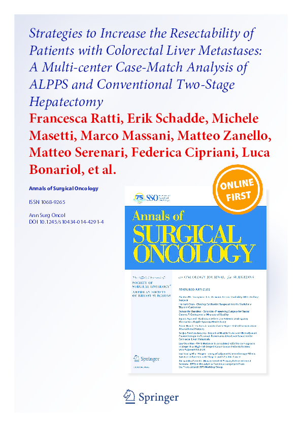 (PDF) Strategies to Increase the Resectability of Patients with ...