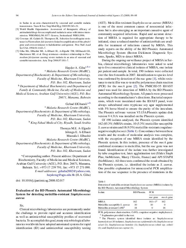 (PDF) Identification and antimicrobial susceptibilities of Ochrobactrum spp