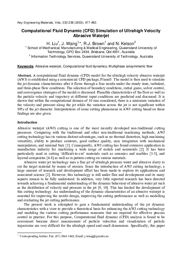 Pdf Computational Fluid Dynamics Cfd Simulation Of Liquid Aerosol Coalescing Filters