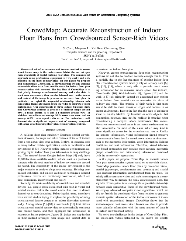 (PDF) CrowdMap: Accurate Reconstruction of Indoor Floor Plans from ...