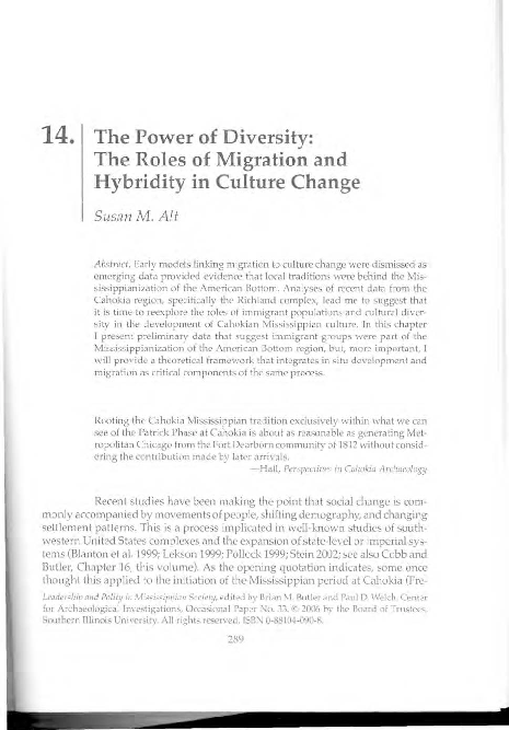 (PDF) 4. The Power of Diversity: The Roles of Migration and Hybridity ...