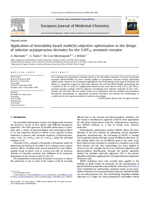 (PDF) Application of desirability-based multi(bi)-objective optimization in the design of ...