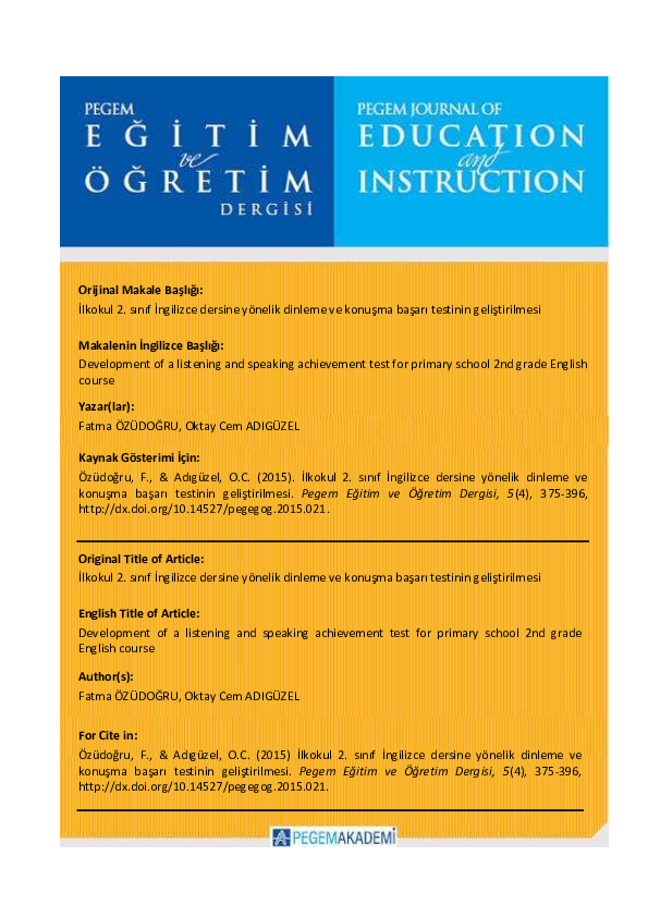 PDF lkokul 2 S n f ngilizce Dersine Y nelik Dinleme Ve Konu ma pdf-lkokul-2-s-n-f-ngilizce-dersine-y-nelik-dinleme-ve-konu-ma